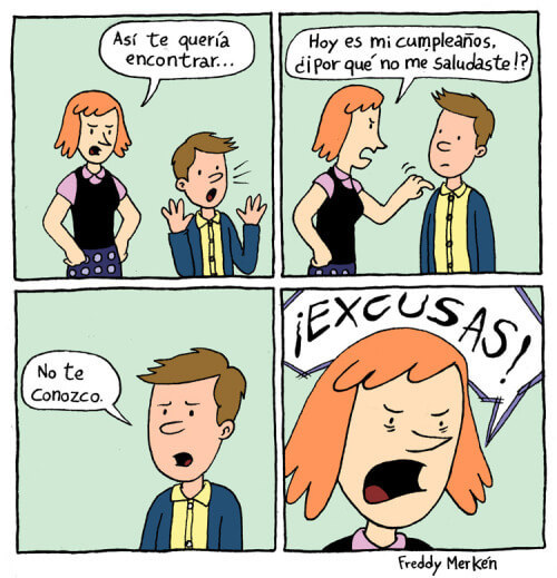 Los hombres y sus excusas >:c - Meme subido por Choconostle :) Memedroid