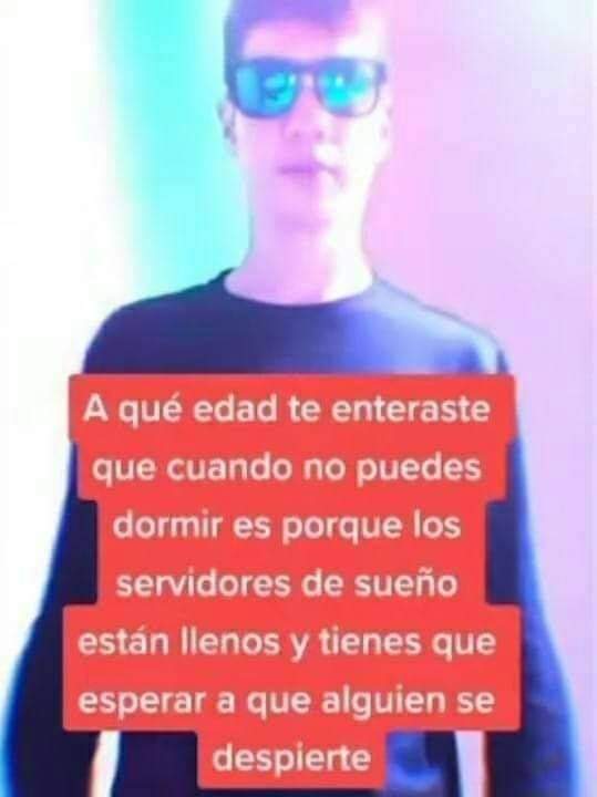 A qué edad? - Meme subido por NovaLee :) Memedroid