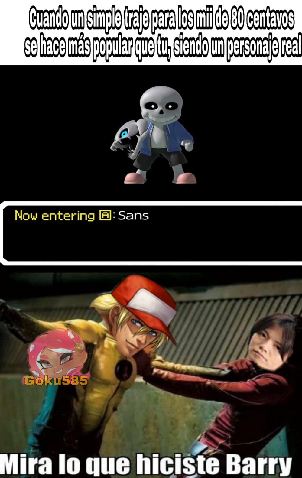 Aún así me gusta el tema - Meme subido por Goku585 :) Memedroid