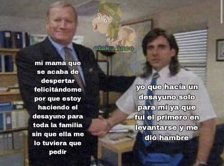 Acabo haciendo el desayuno para toda la familia - Meme by Michoso ...
