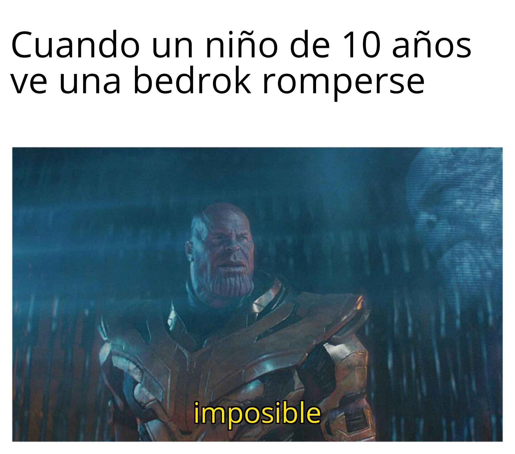 Imposible - Meme subido por Sosxddddddd :) Memedroid