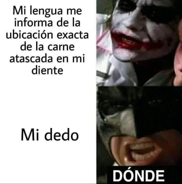 Lengua vs dedo - Meme subido por eduardo_mdo :) Memedroid