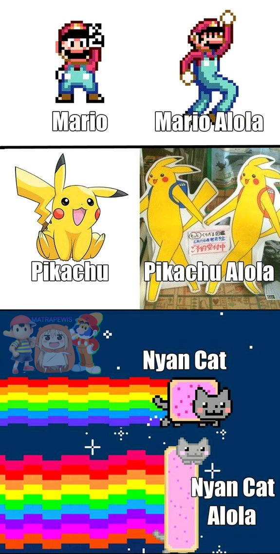Alola - Meme subido por Matrapewis :) Memedroid