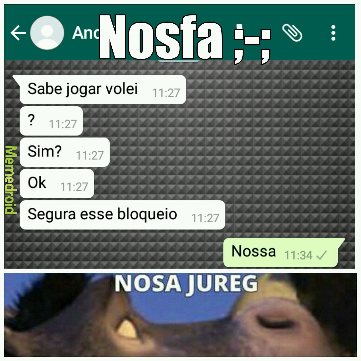 Nosfa Jureg - Meme by DarkColt :) Memedroid