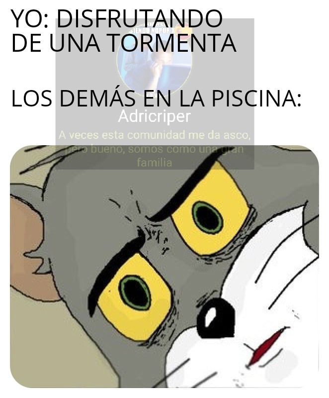 Si el rayo cae en la piscina t elctrocutas - Meme subido por Adricriper ...