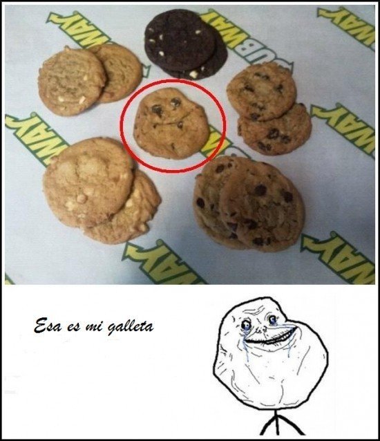 Esa es mi galleta - Meme subido por Rodinis :) Memedroid