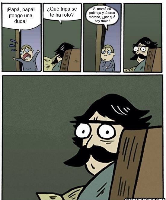 Creo que alguien es adoptado.. - Meme subido por Lluvia00 :) Memedroid