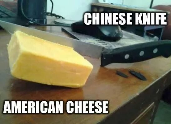Cheese>knife - Meme by felix7003 :) Memedroid