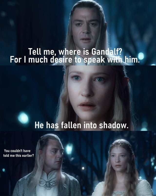 The best Galadriel memes :) Memedroid