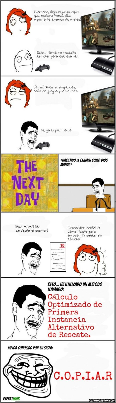 Copiar :D - Meme subido por ElGranPepelotas :) Memedroid