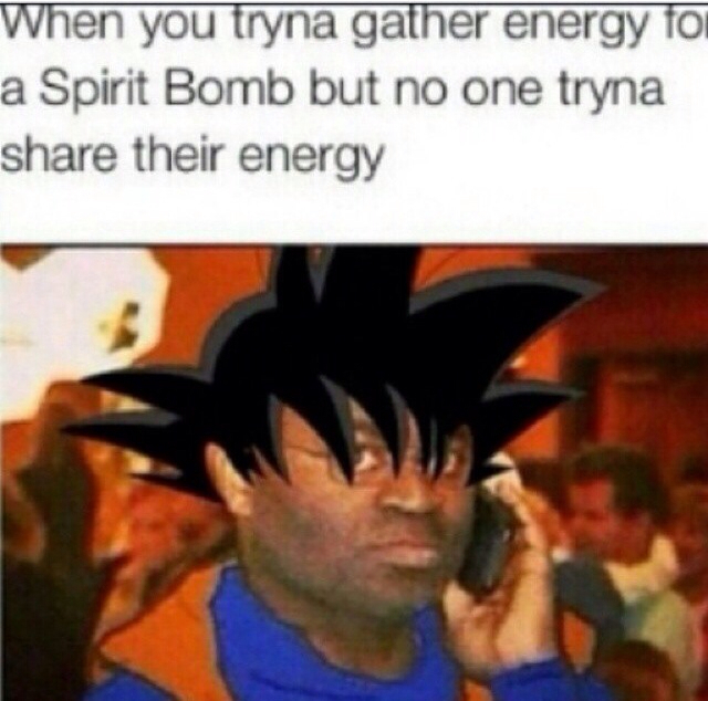 Spirit Bomb Meme