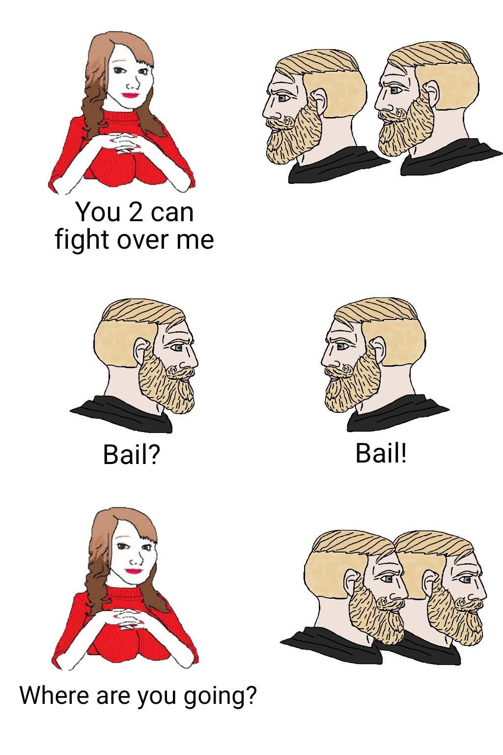 Memes For Chad The Virgin AI Generated Image Vs The Chad Actual