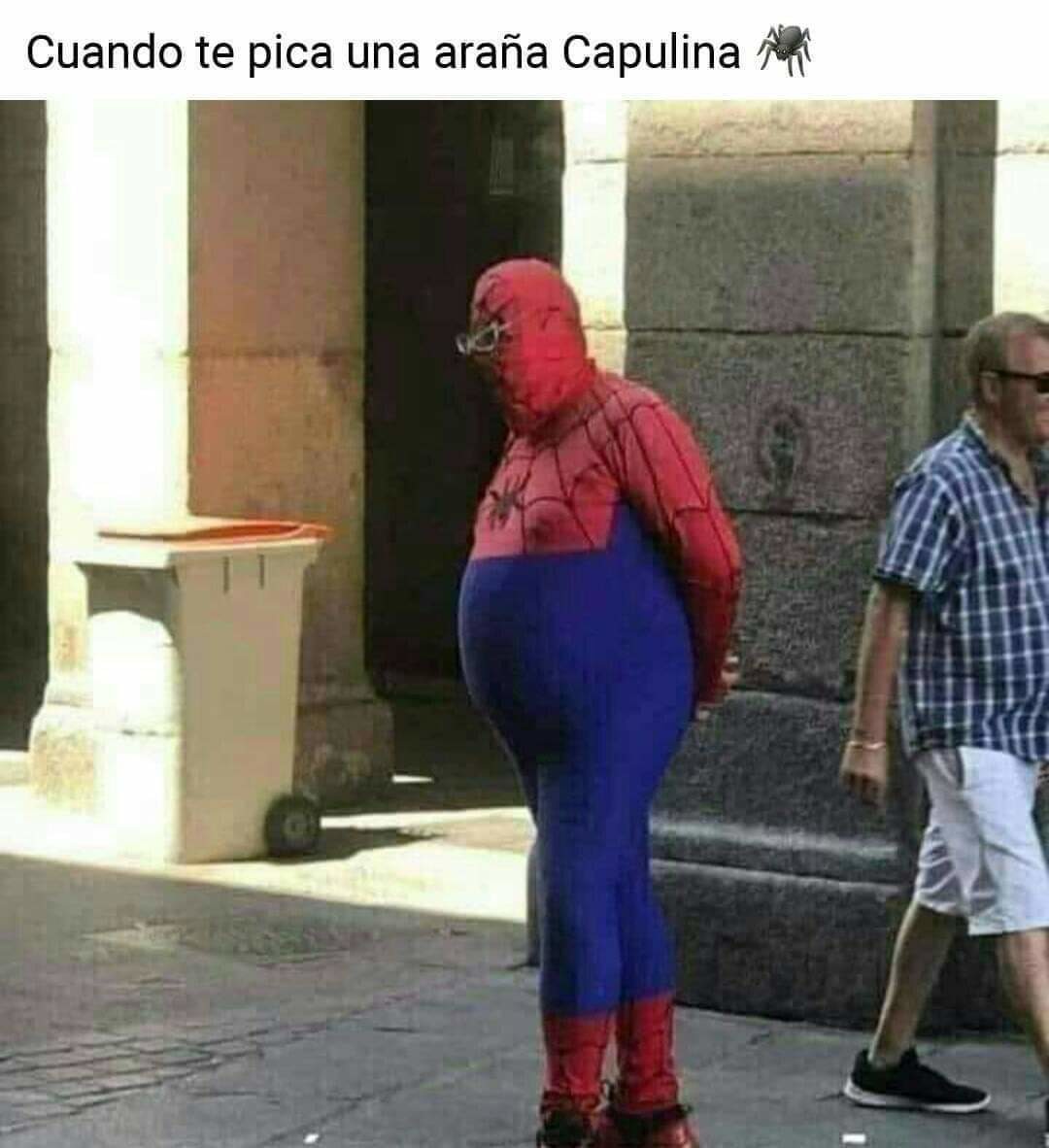 Memes de superheroes no. 1 araña Capulina - Meme subido por wolschaldo ...