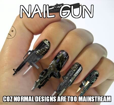 Nailgun - Meme by zimmiton :) Memedroid