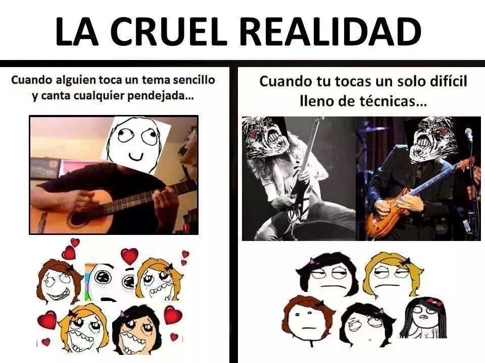 queremos rock - Meme subido por jose.portada.1990 :) Memedroid