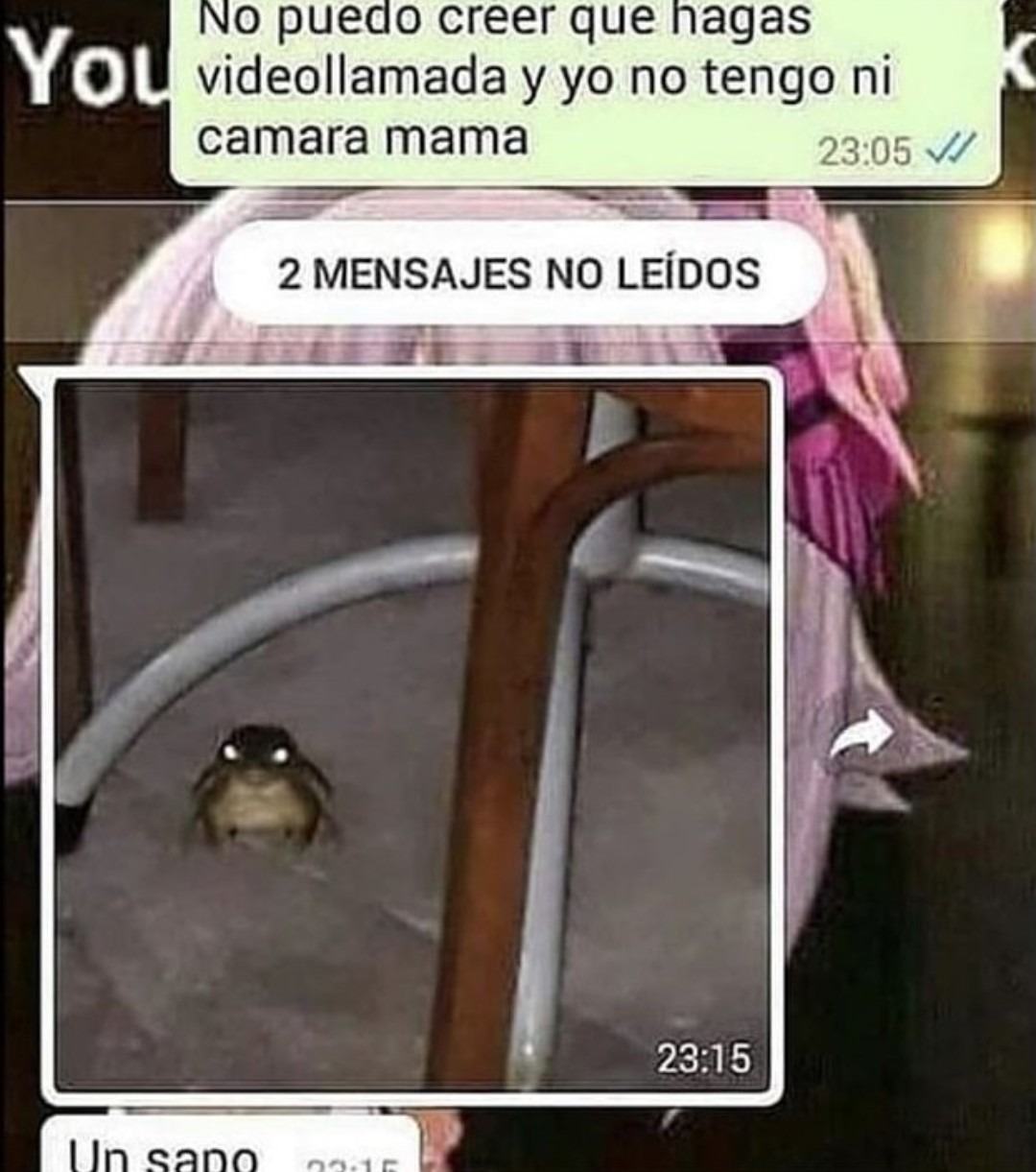 Un sapito - Meme subido por Cabradamus :) Memedroid