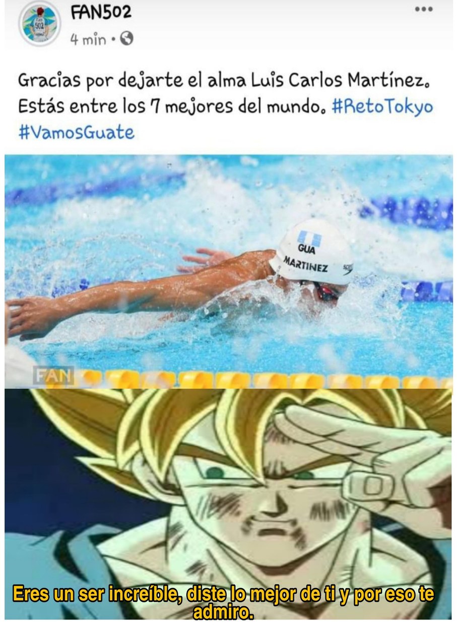 Bueno, puede que no quedo primero pero fue el primer Guatemalteco y ...