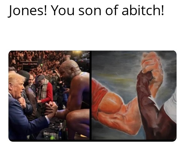 The best Jonjones memes :) Memedroid