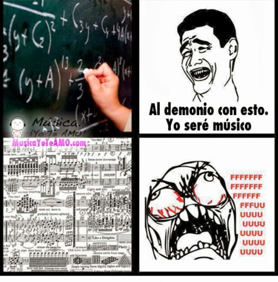 La música no es nada fácil - Meme subido por ElCodoMaRvado :) Memedroid