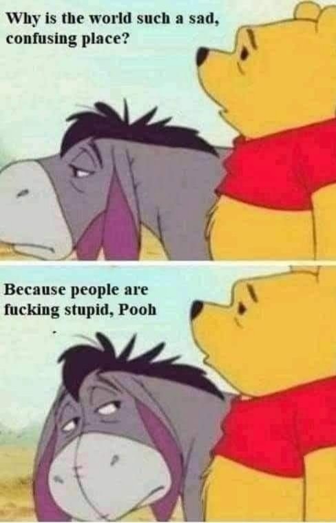 Eeyore has seen things - Meme by Cliffy_99 :) Memedroid