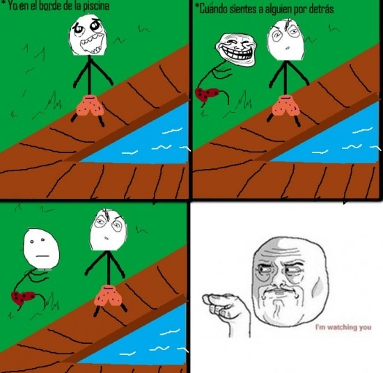 Te estoy mirando - Meme subido por leandroysiano :) Memedroid