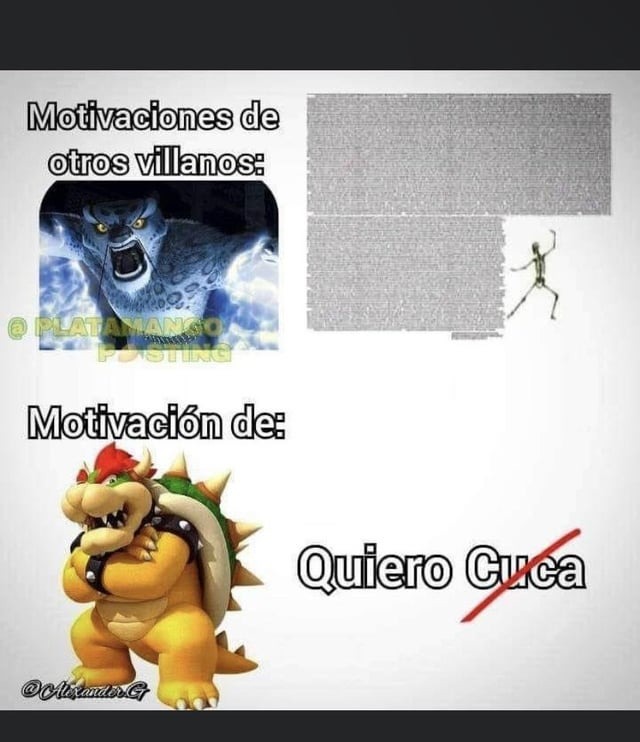 Motivaciones de los villanos - Meme by martinalonFLOV :) Memedroid
