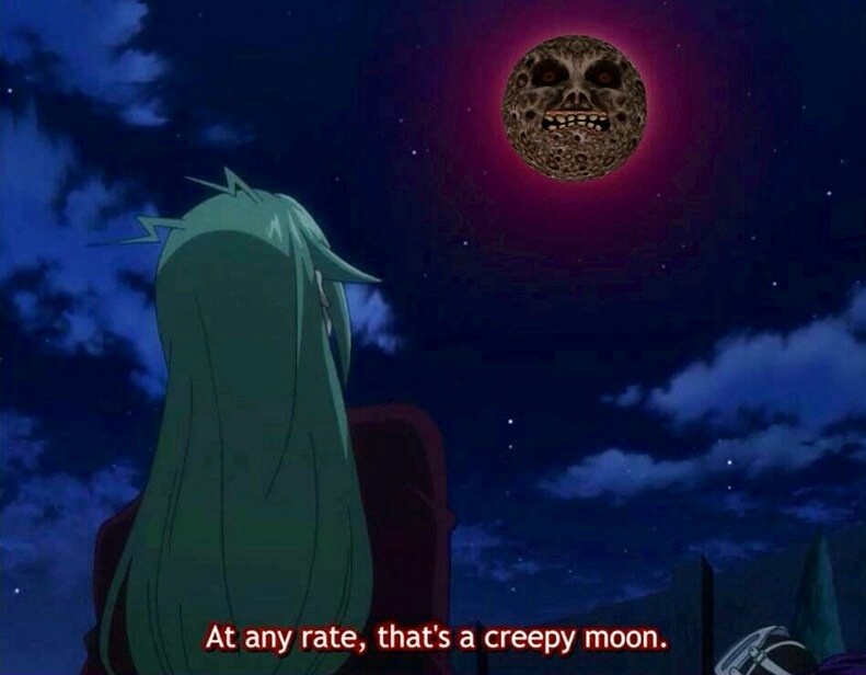 one creepy moon - Meme by Nickweb :) Memedroid