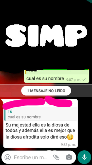 Lo sabía mi amigo era Simp - Meme by Saitama.Destroyer25 :) Memedroid