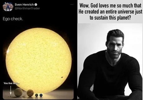 Gigachad ego check - Meme subido por Mowervi :) Memedroid