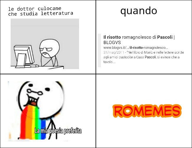 pascoli il ciccione - Meme subido por romemes :) Memedroid