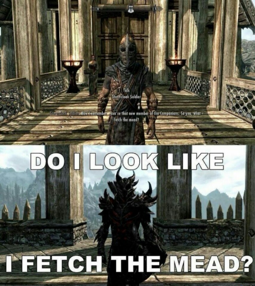 Another friggin Skyrim meme - Meme by Dragon_Borne_2. :) Memedroid