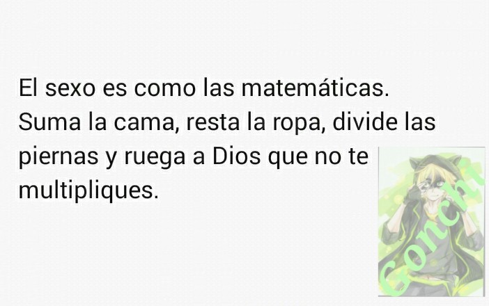 Matemáticas nunca me falla - Meme subido por Sebastian-Gonchi :) Memedroid