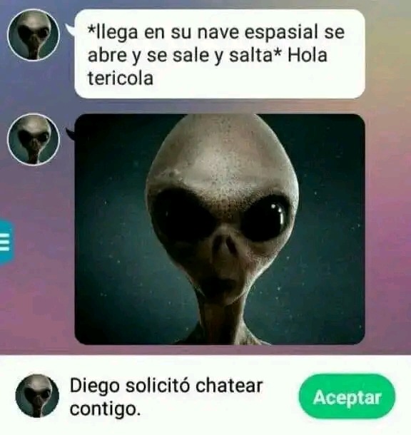 Top memes de aliens en español :) Memedroid