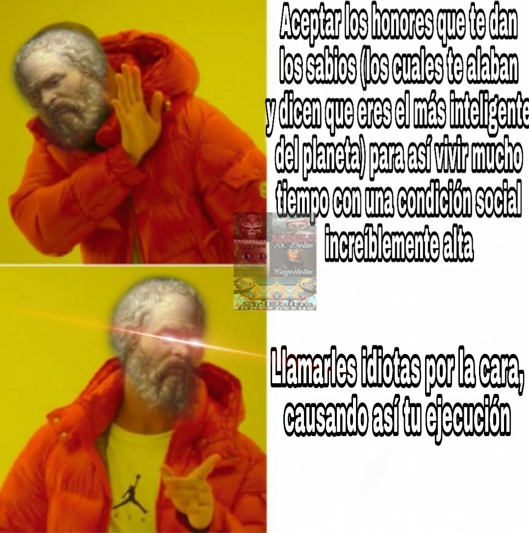 Sócrates era un locuelo - Meme subido por Ragedelus :) Memedroid
