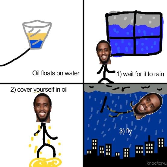 Oil Company Memes Diddy Memes: 27 Memes About Baby Oil & Other