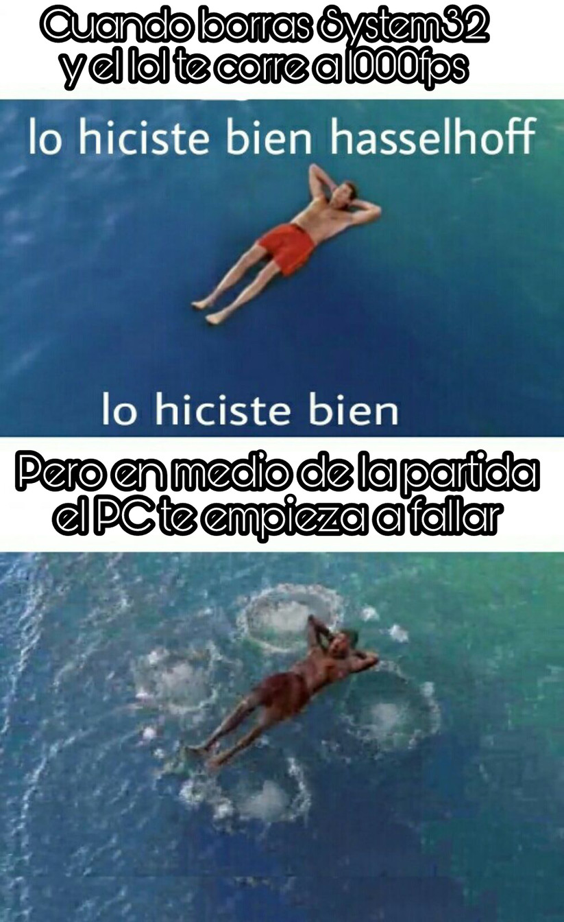 No borren System 32 - Meme subido por SasukeUchiha25 :) Memedroid