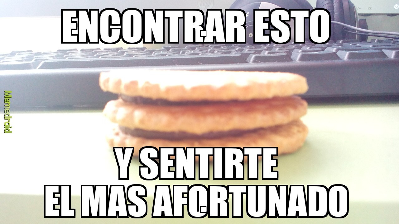 Ser el mas suertudo - Meme subido por thesebiboss100 :) Memedroid