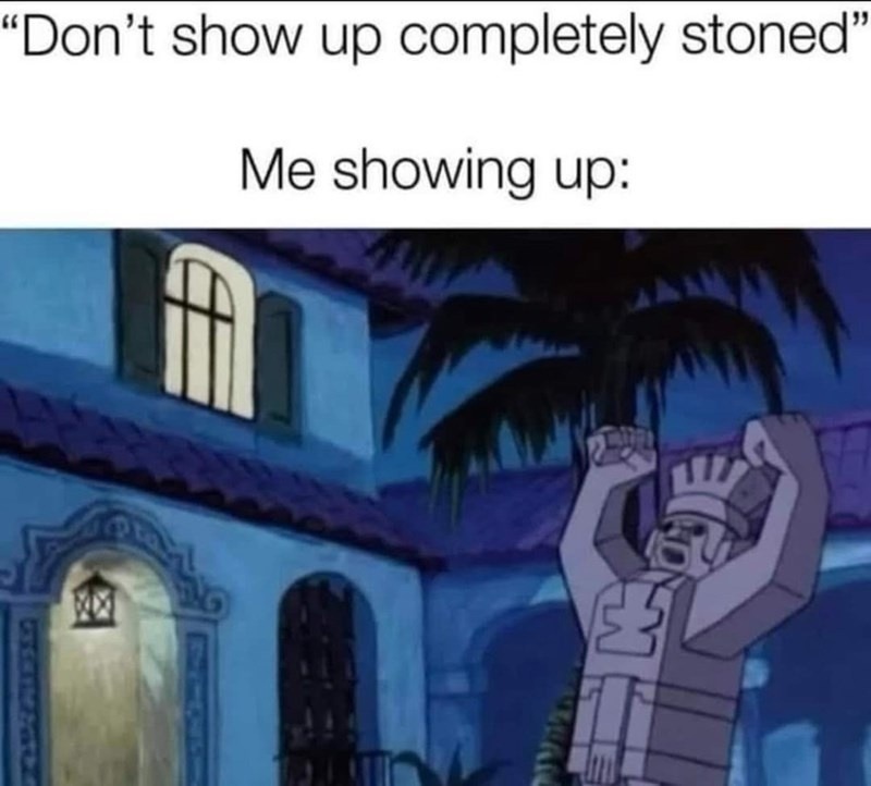 Stoned Cartoon Meme