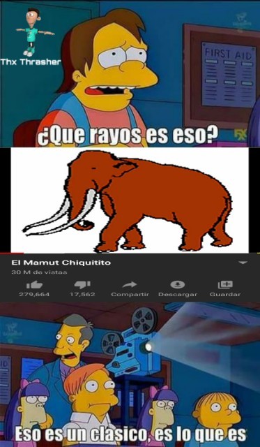 El mamut chiquitito - Meme subido por ThxThrasher :) Memedroid