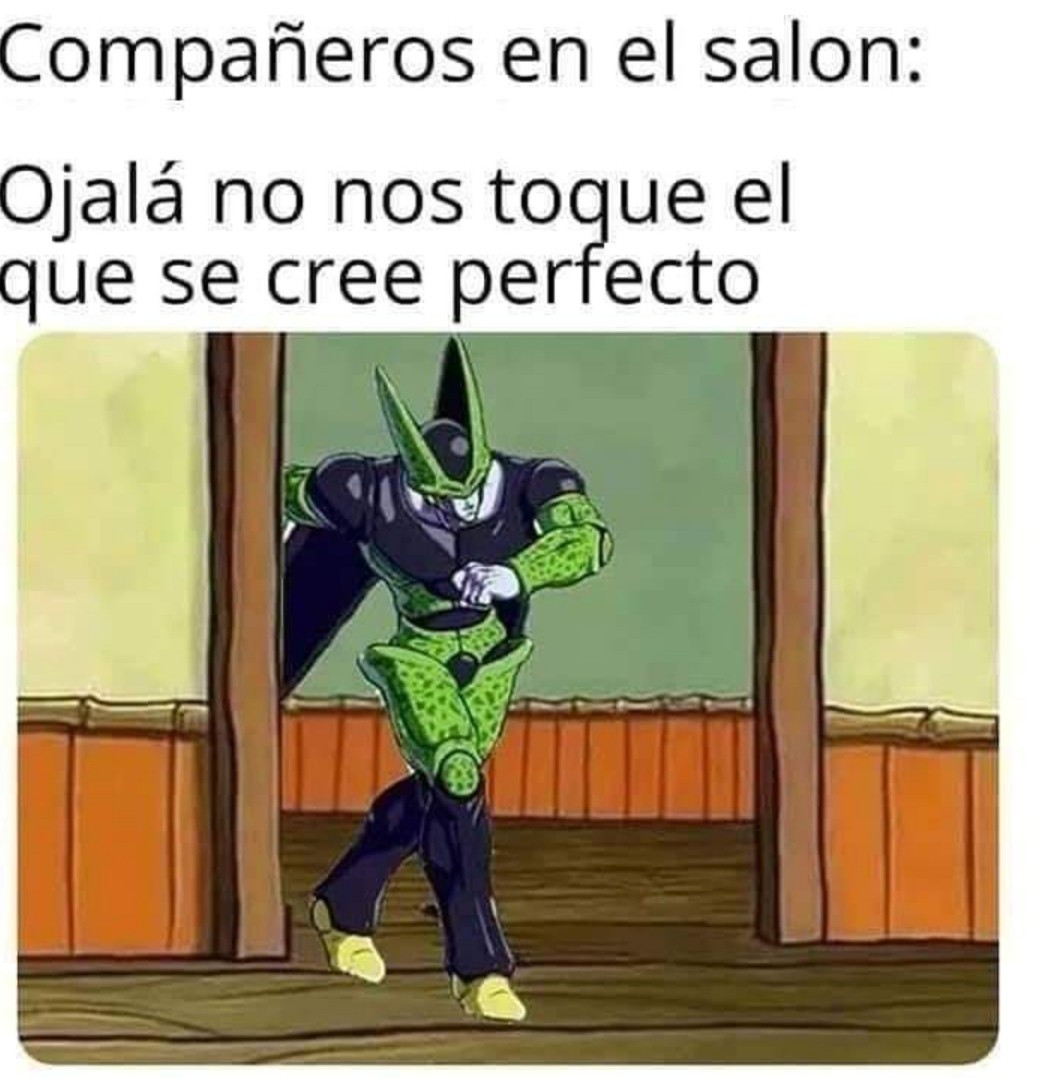 Cell es mejor villano que Majin buu - Meme subido por Blue62442 ...