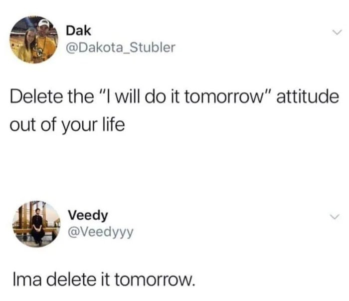The best Tomorrow memes :) Memedroid