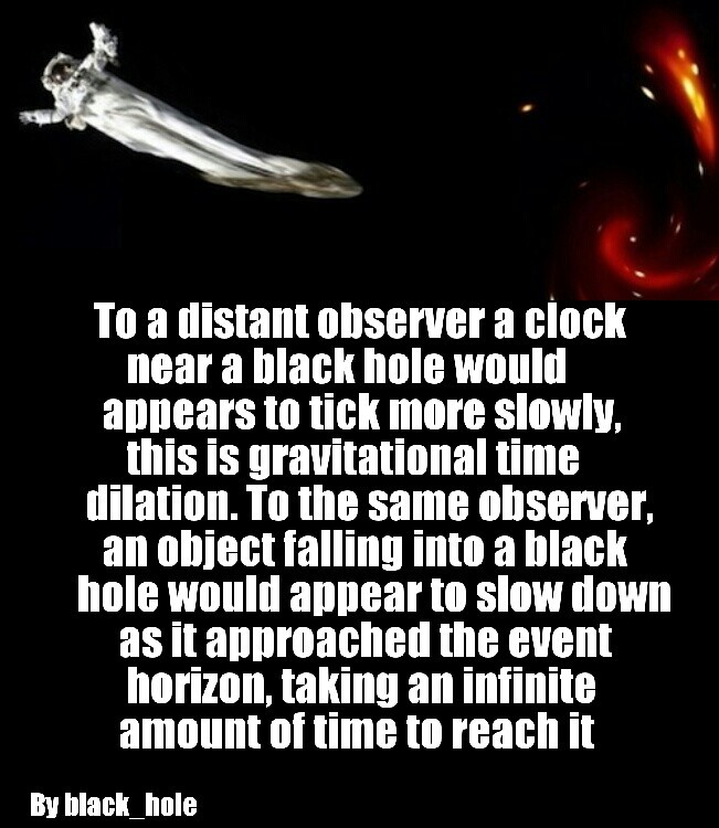 Gravitational Time Delation - Meme by Black_Hole :) Memedroid