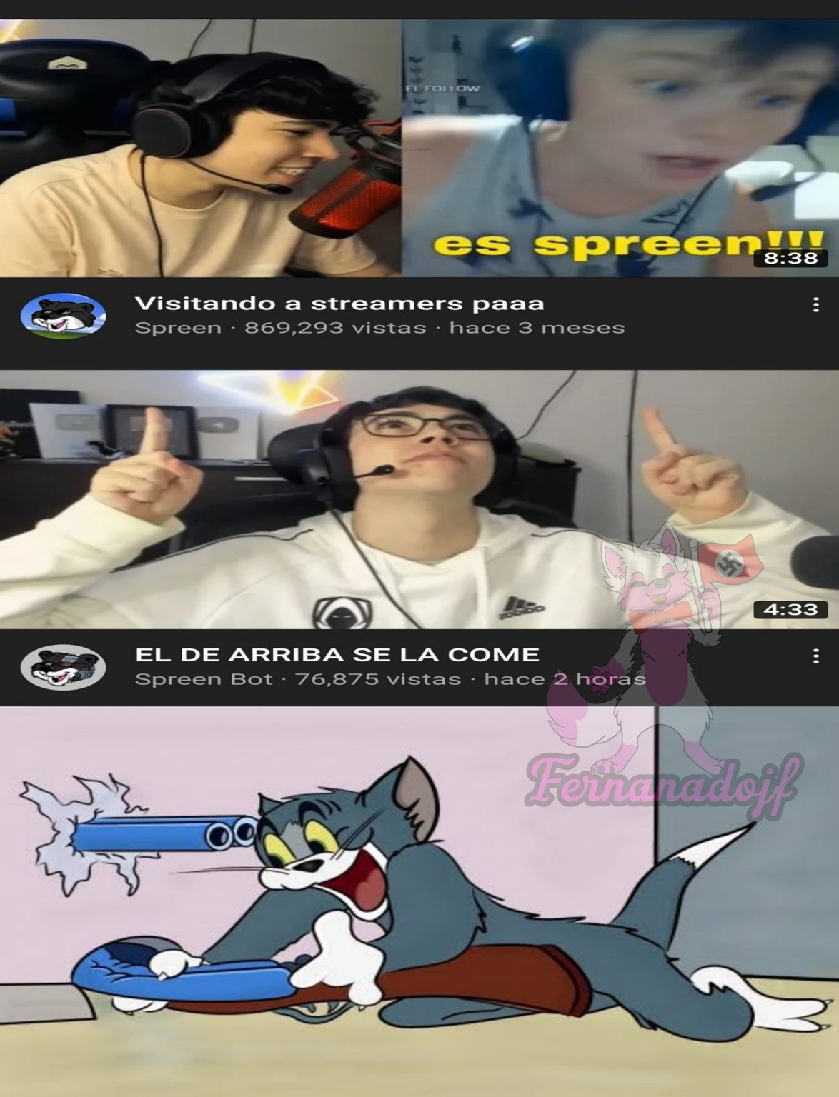 Spreen se la come - Meme subido por Fernanadojf :) Memedroid