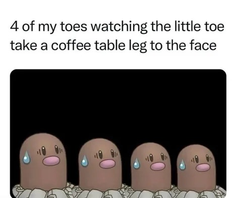 Toe Coffee Memes Funny Broken Foot Fracture Broken Toe Coffee Mug