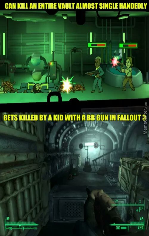 Fallout - Meme by CKWOLFACE :) Memedroid