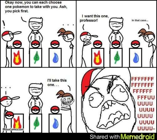 Rage Comics Pokemon