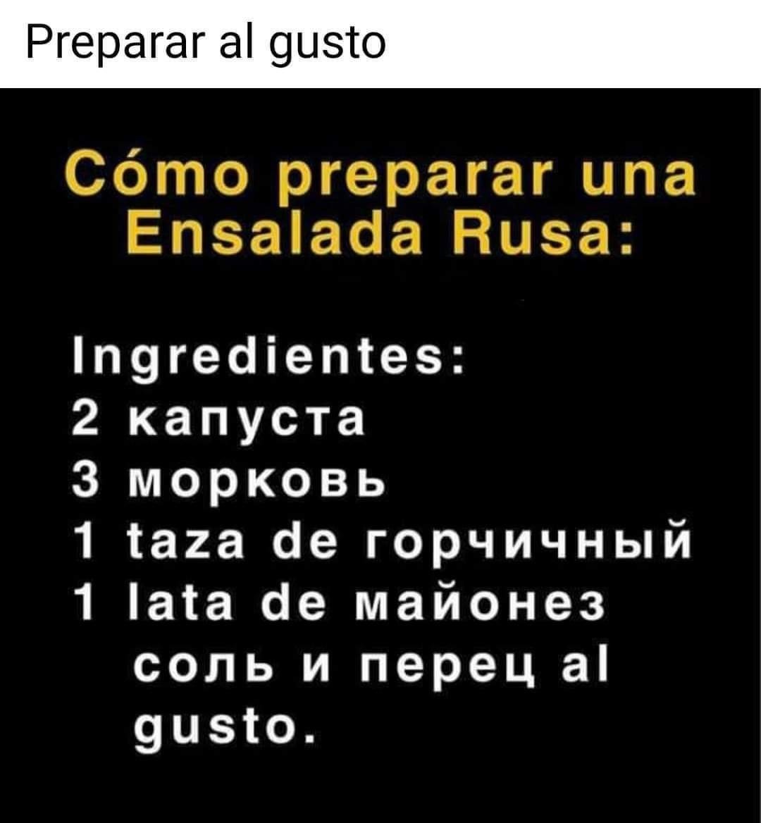 Receta original - Meme by elTxo :) Memedroid