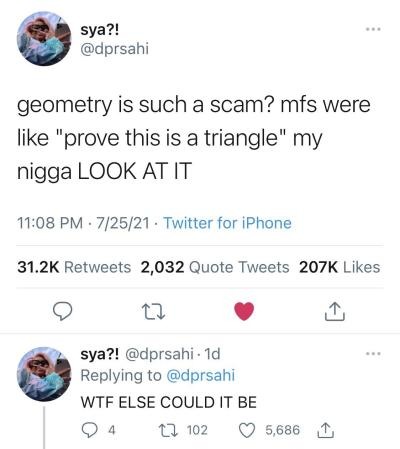 its a triangle - Meme by san_antonio :) Memedroid