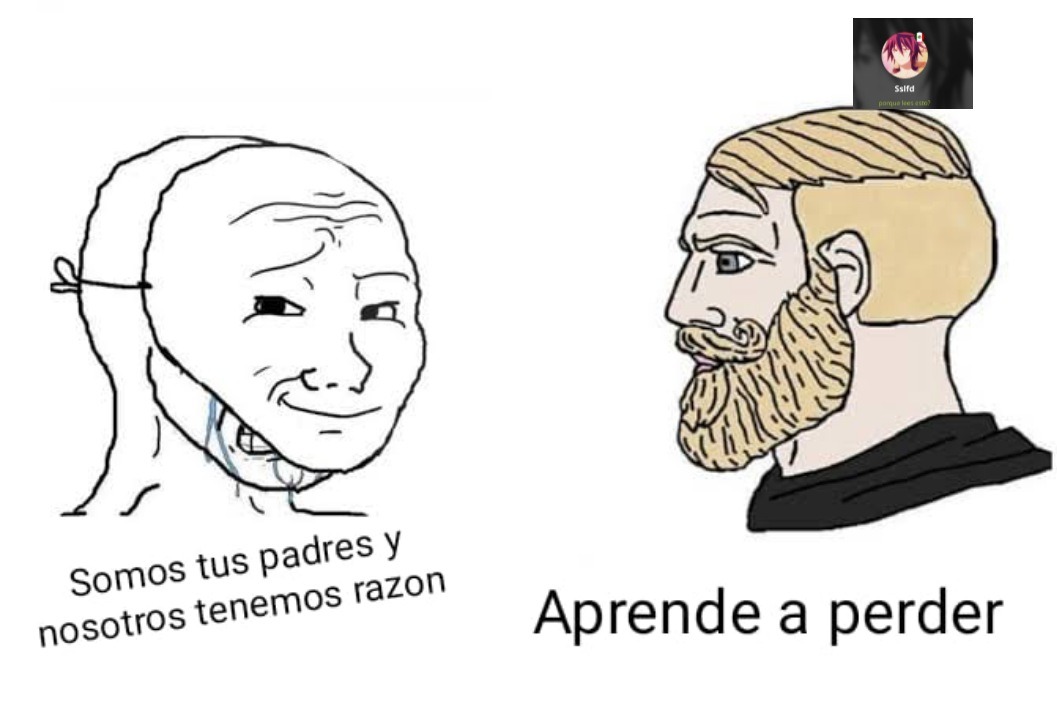Aprende a perder - Meme subido por deleted_3c240d7b3c3 :) Memedroid