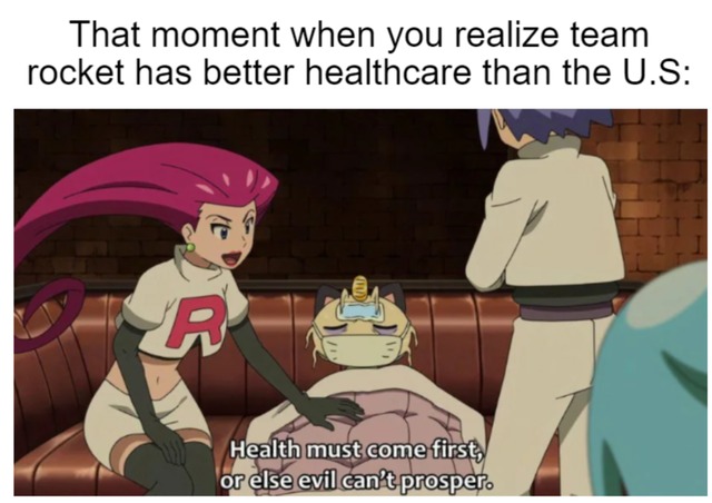 Team Rocket health care - Meme by PacBooty :) Memedroid